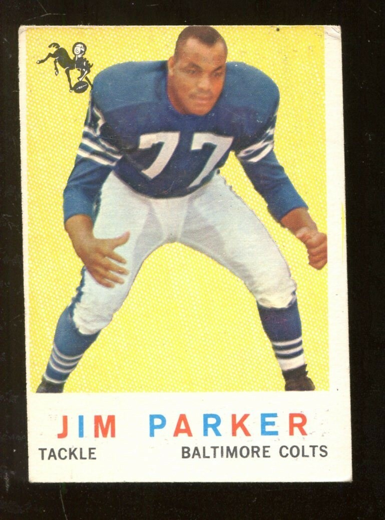 Jim Parker 1959 Topps #132 Rookie RC Colts Ex 60038 | eBay