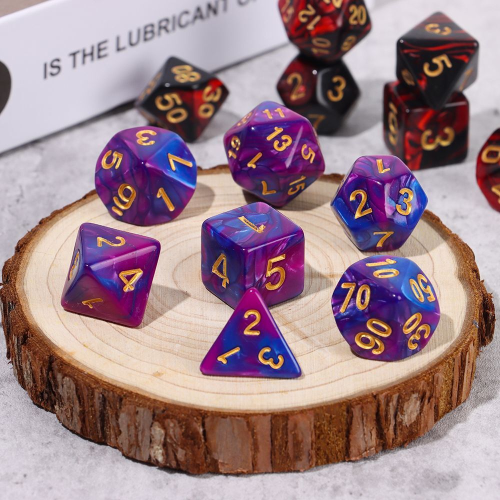 Leisure Entertainment Toys Party Supplies Two-color Dice Set Game ...