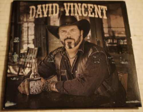 David Vincent Drinkin' With the Devil 2017 7" Record Single New Ex ...