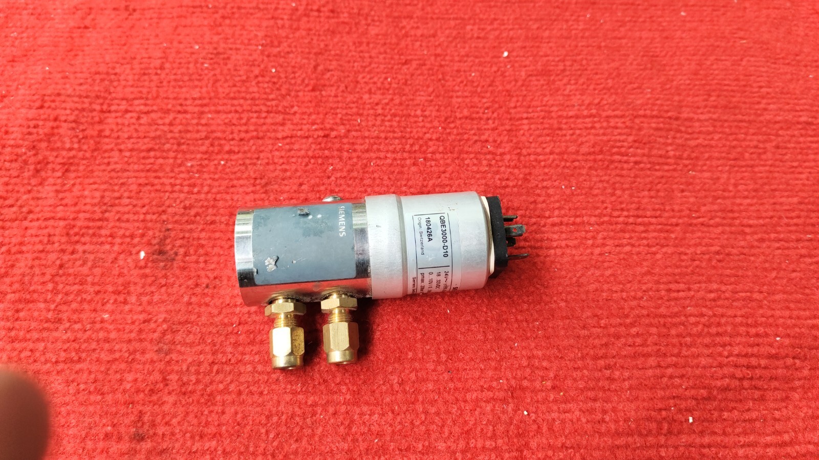 P:VT5 Siemens Pressure Sensor QBE3000-D10 | eBay