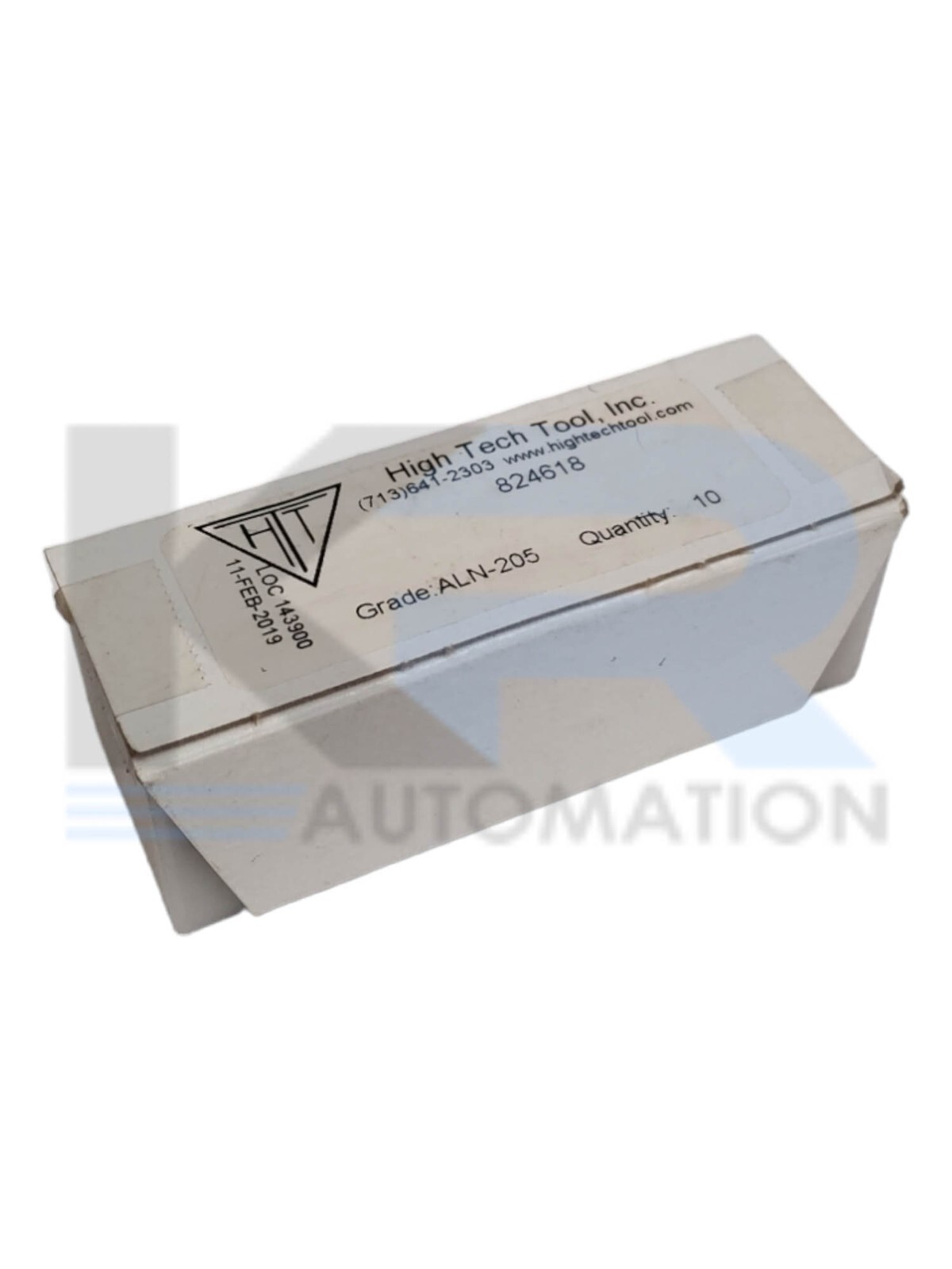 NEW High Tech Tool BDB-250-B015 V-Bottom Anvil Carbide Insert (Pk Of 10 ...