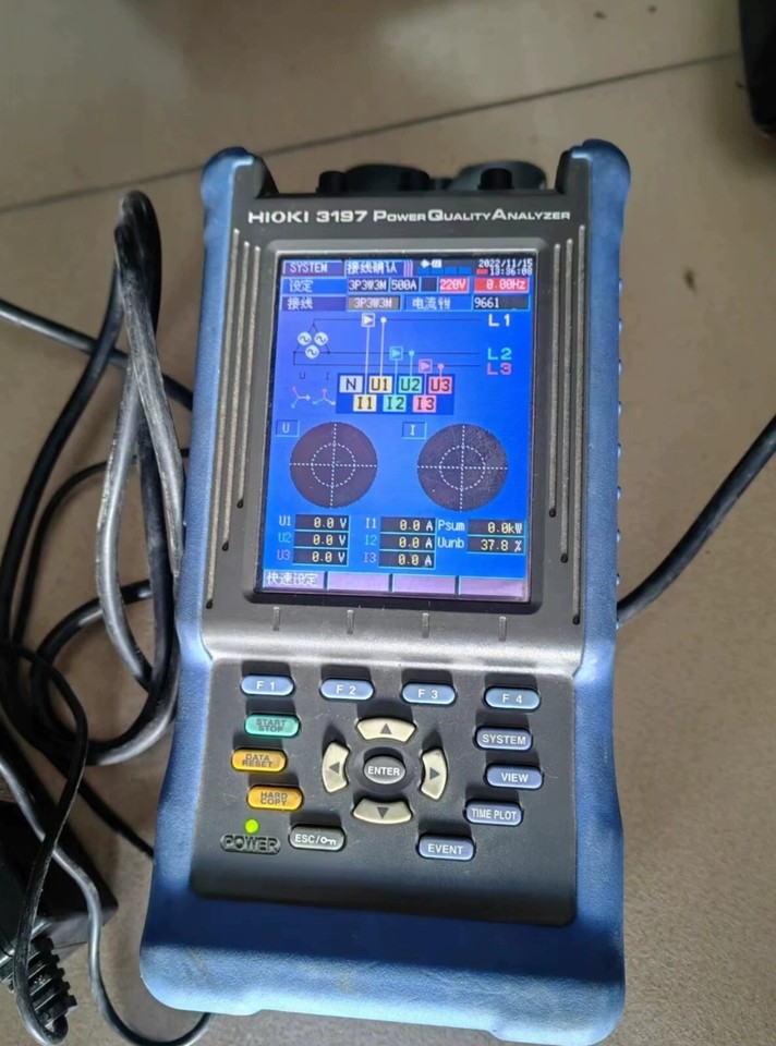 HIOKI 3197 Power Quality Analyzer Logger good condition | eBay