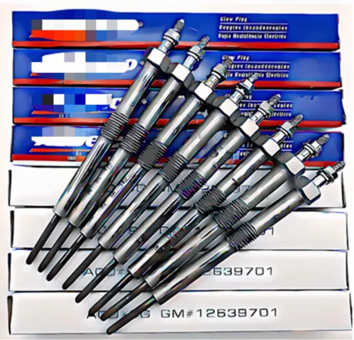 8Pcs Genuine 12639701 Glow Plugs For LMM LML LBZ Silverado Sierra ...
