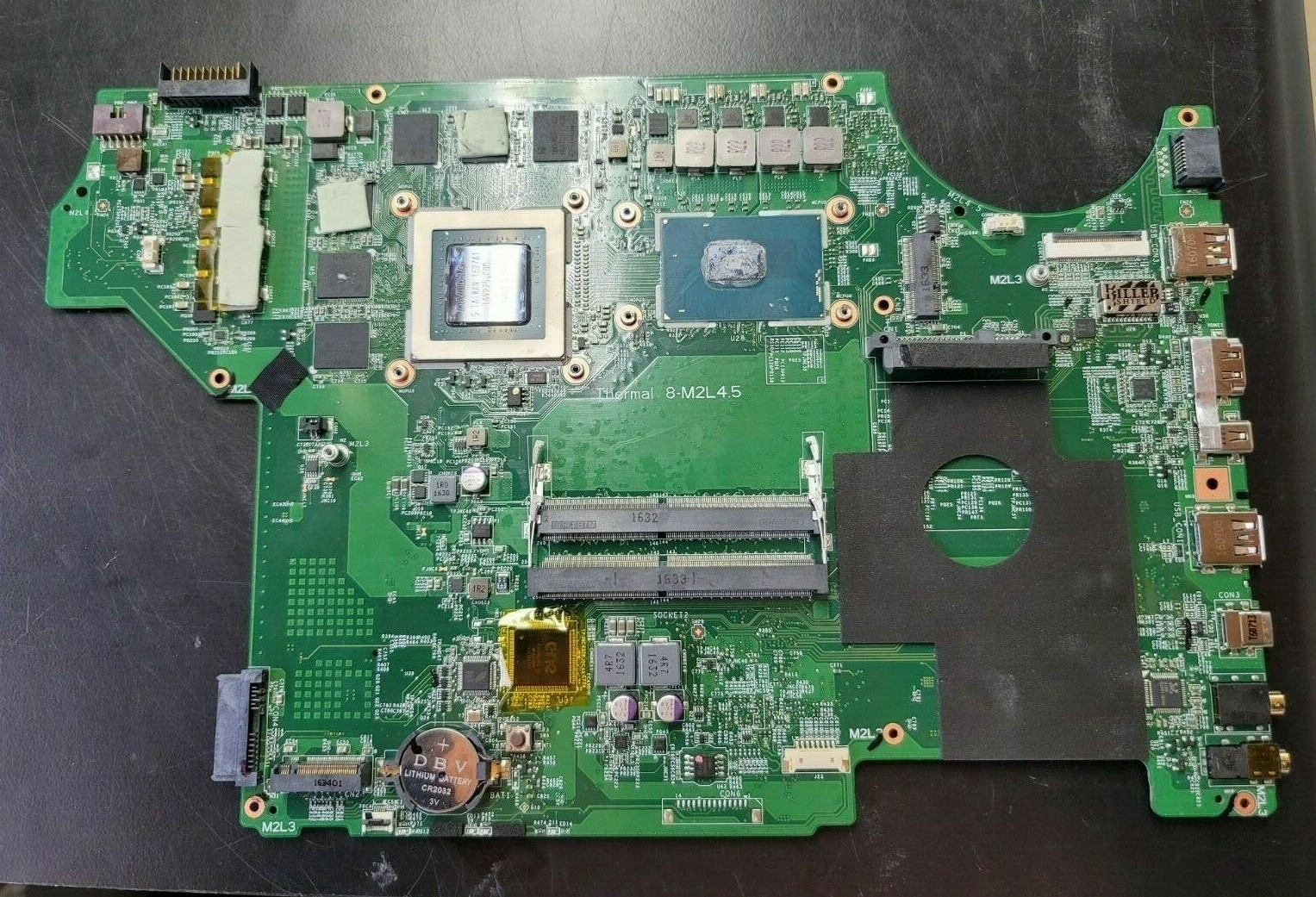 MSI MS-1792 Genuine Intel Core i7-6700HQ GTX 970M Motherboard 8-M2L4.5 ...