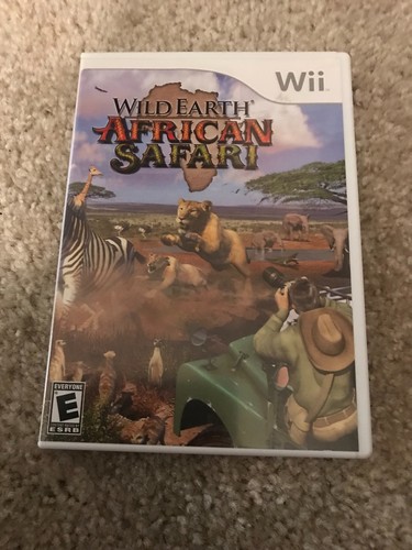 Wild Earth: African Safari Nintendo Wii Works Great, Barely Used ...