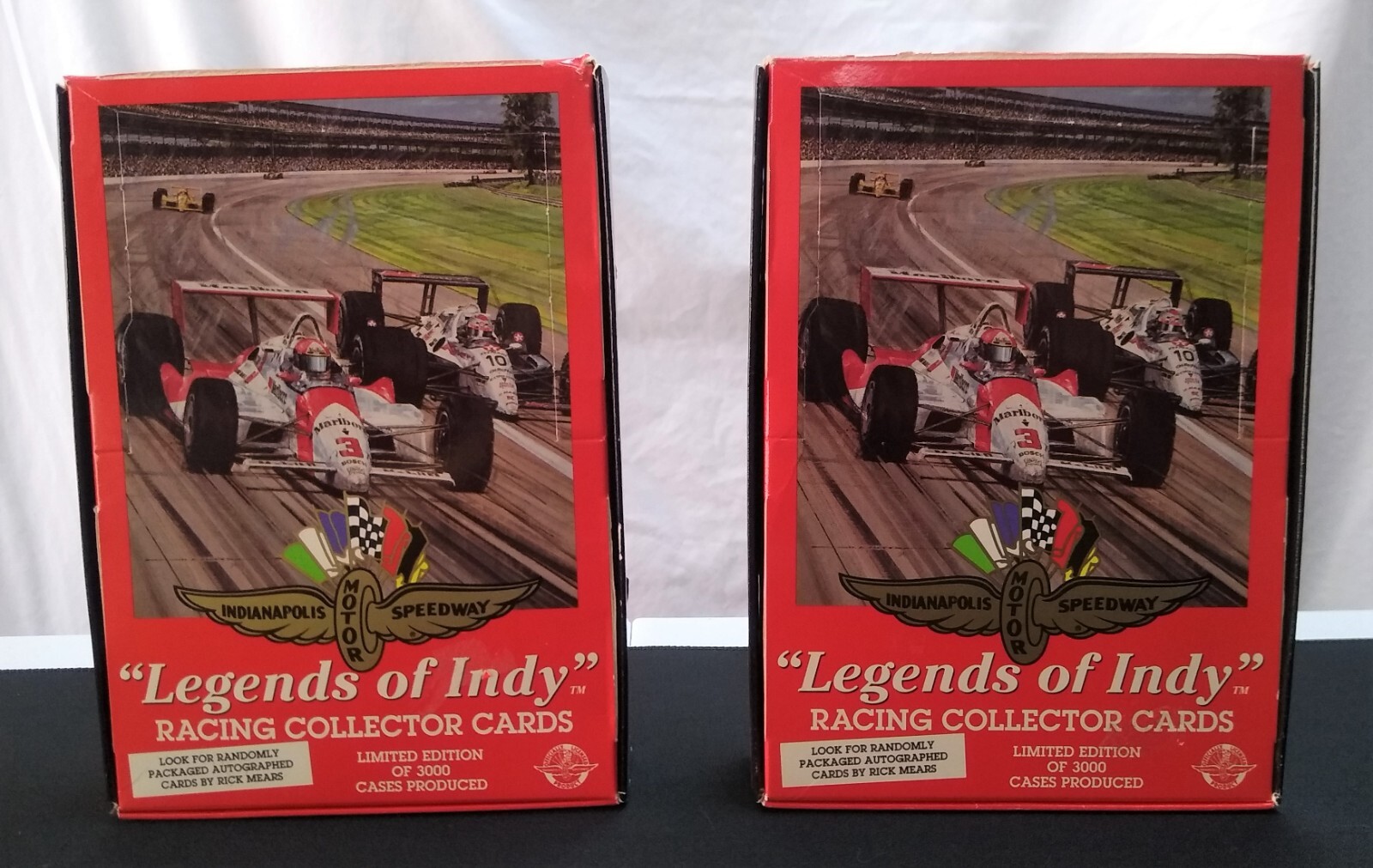 Lot of 2 Unopened Legends of Indy 1992 Racing Collectors Cards Boxes | eBay