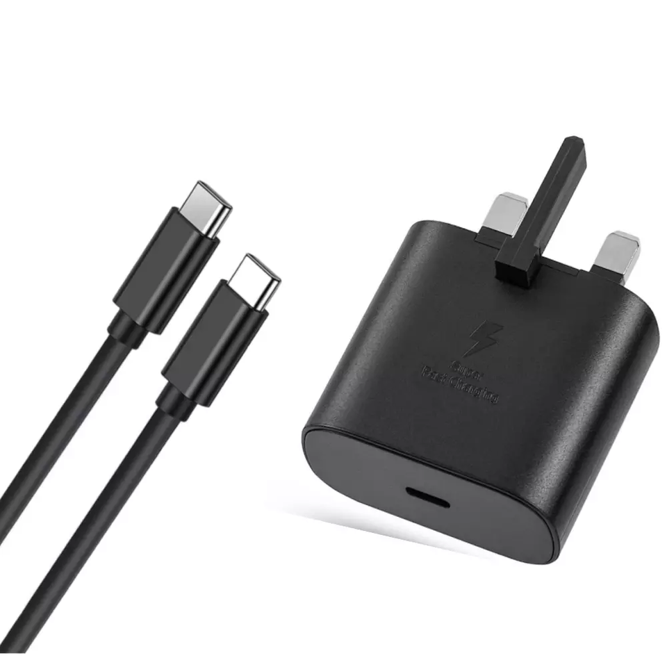 45W Super Fast Wall Type C Charger Adapter Plug+Cable For For Samsung ...