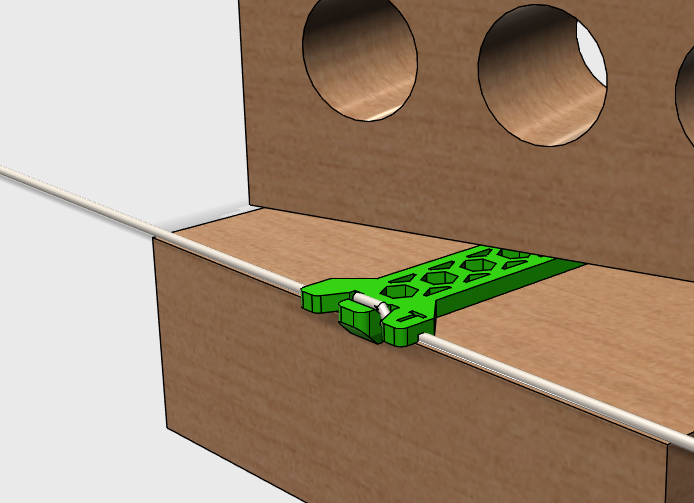 2 x Tingle brick wall building string line holder twigs use with corner ...