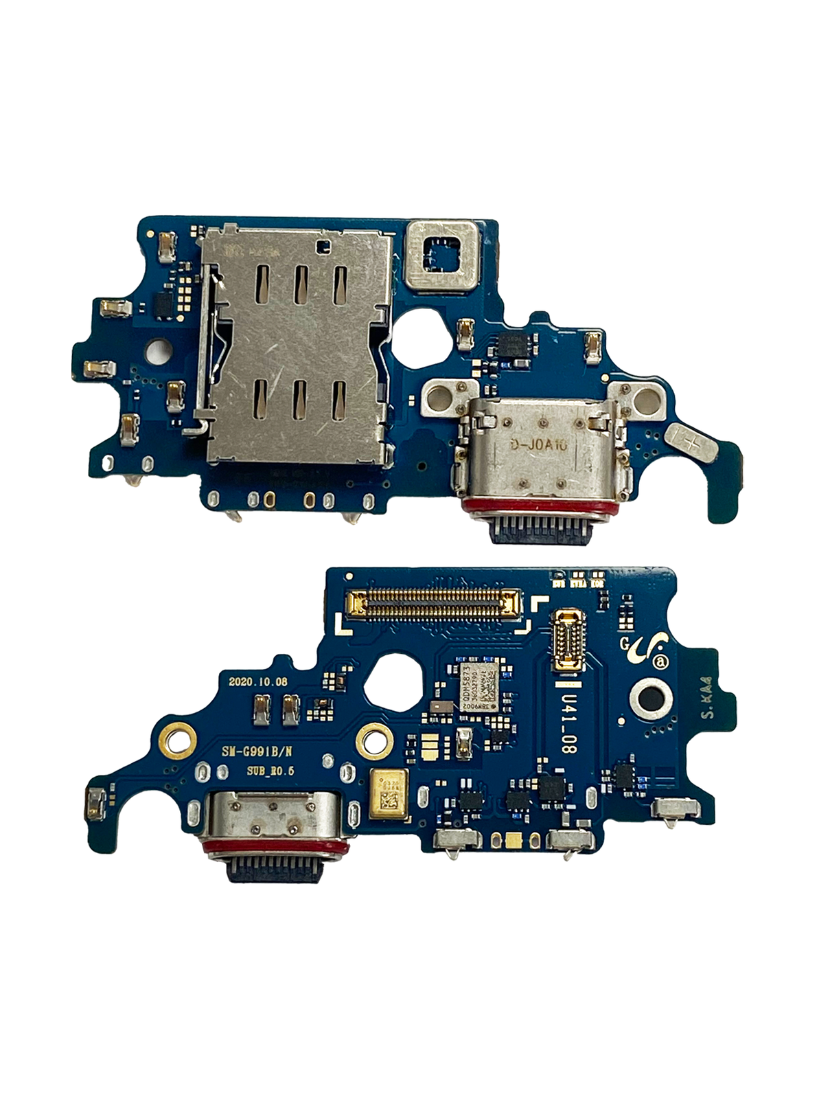 Replacement Charging Port Board With Sim Card Reader Samsung Galaxy S21 ...