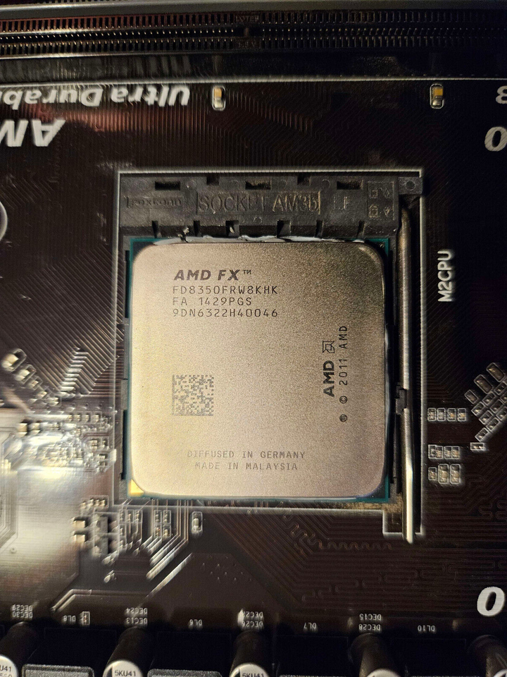 AMD FX-8350 CPU in Gigabyte ga-78lmt-usb3 motherboard w/ 16gb DDR3 ram ...