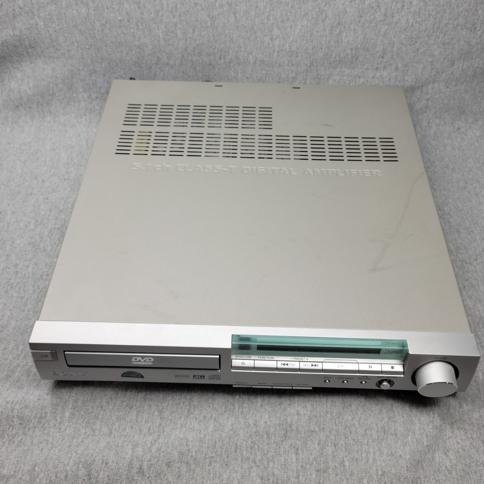 Sony HCD-S300 5.1 CH Digital Amplifier CD/DVD Player Receiver -Tested ...