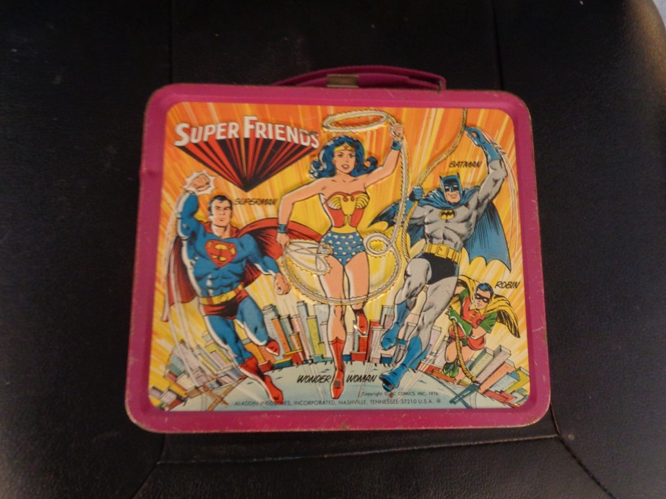Vintage Metal Super Friends Lunchbox No Thermos | eBay