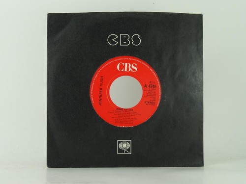 JENNIFER RUSH RING OF ICE (65) 2 Track 7" Single also Company Sleeve ...