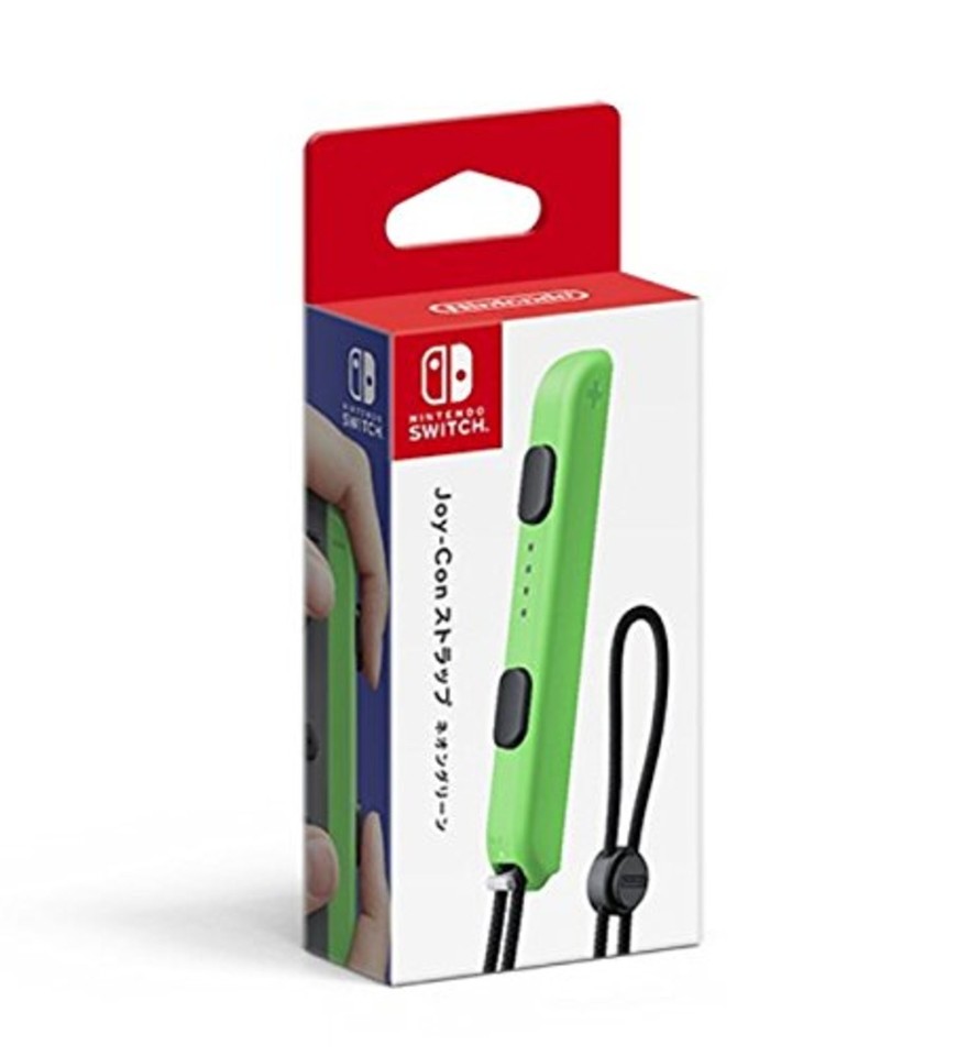 Nintendo Switch Joy-Con Controller Strap Neon Green JTK-4902370537390 F/S wTrack 4902370537390| eBay