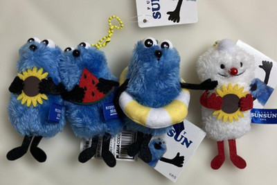 PUPPET SUNSUN Plush mascot chain set of 4 Summer ver. | eBay Australia