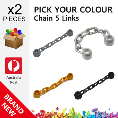 2x Genuine LEGO™ - Chain 5 Links - 92338 39890 New Parts | eBay Australia