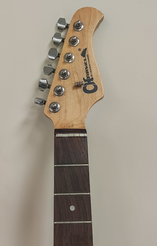 1990s - Parts AS-IS! - Jackson Charvel Red Super Strat Guitar | eBay