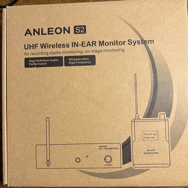 Anleon S2 UHF Wireless In Ear Monitor System - Trx + 2 Rx | eBay