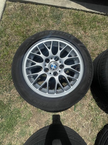 BMW E46 Style 42 Wheels 5x120, 16', 7Jx16', Silver | eBay