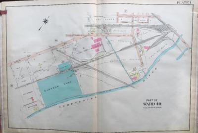 1910 PHILADELPHIA PENNSYLVANIA BARTRAM PARK EASTWICK STATION ATLAS MAP ...