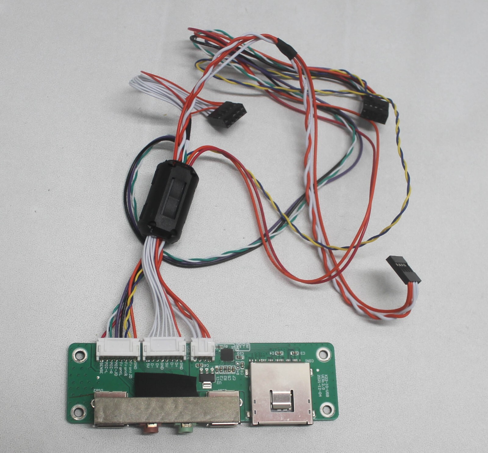 X22-IO-USB Gateway USB Audio Card Reader Pc Board W/Cables Gwap42424-Bk ...