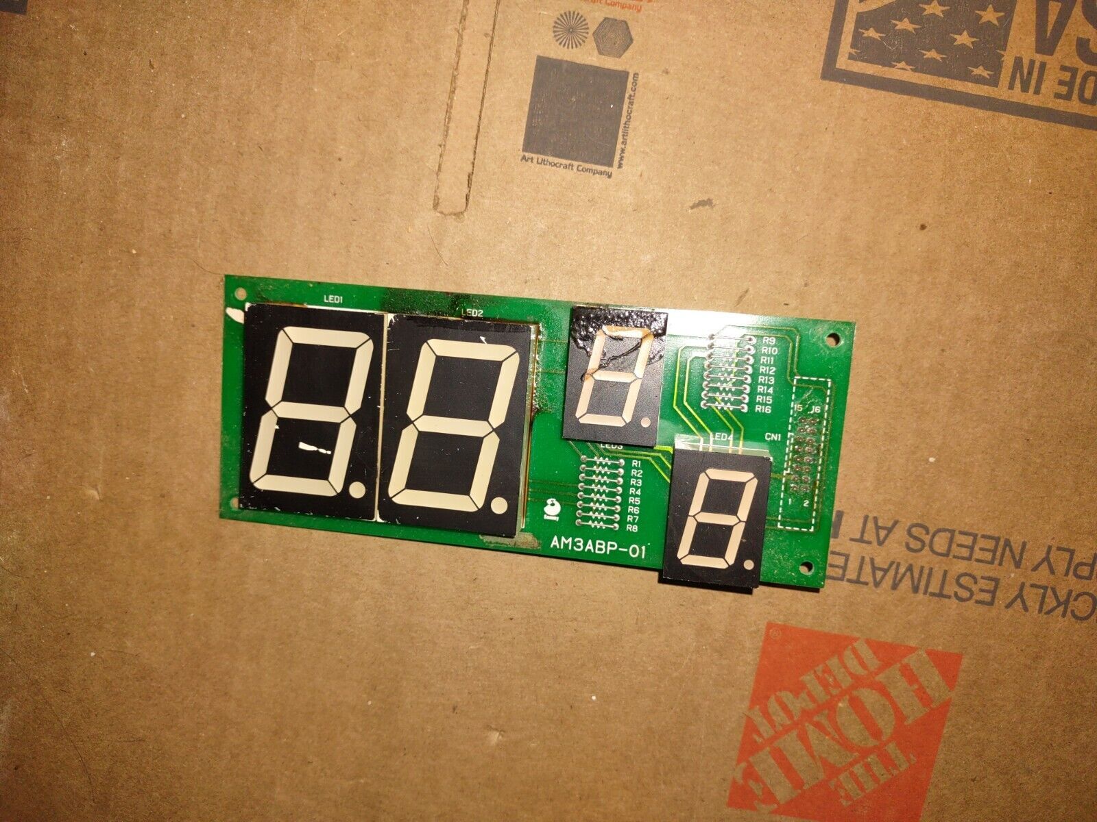 sammy sports arena arcade redemption credit/timer pcb working #144 | eBay