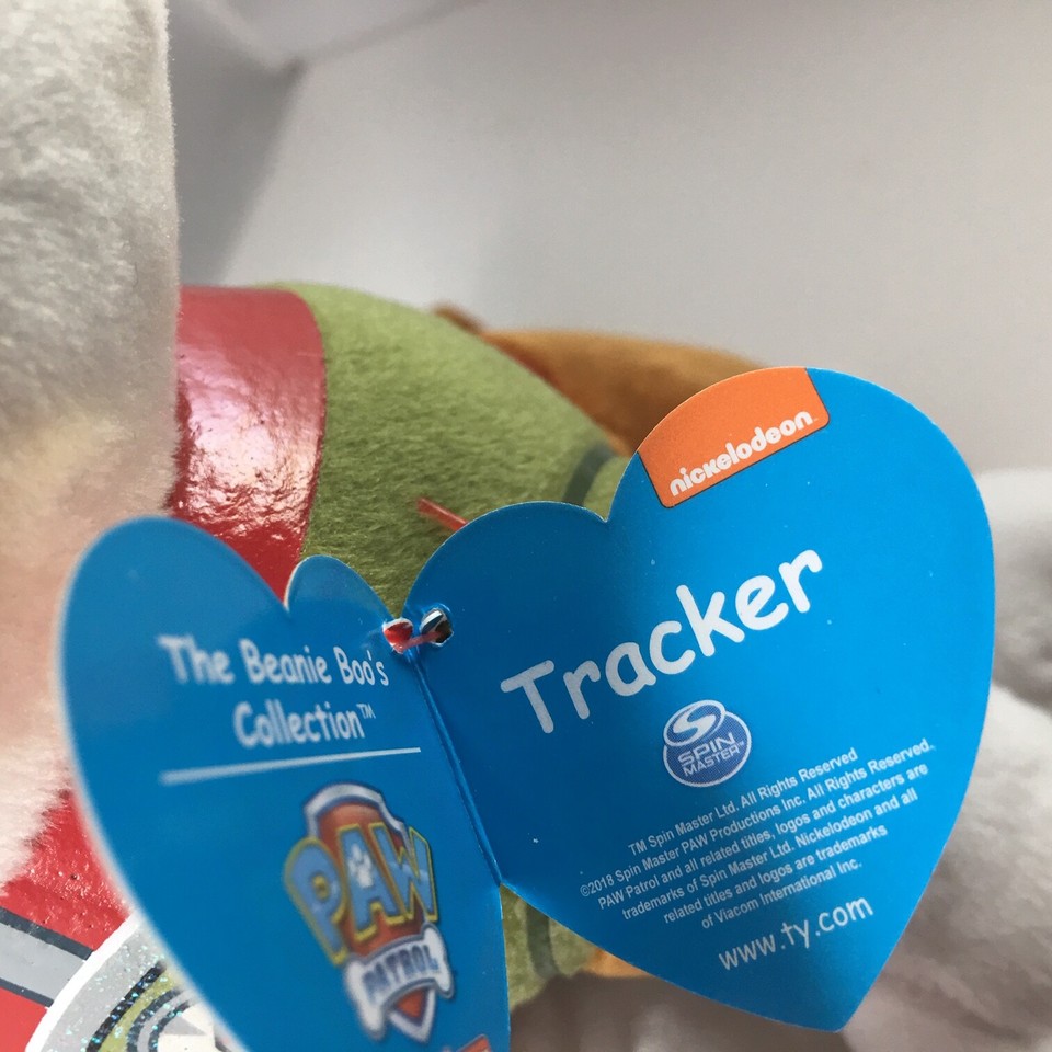 TY Beanie Boos TRACKER Chihuahua Dog Paw Patrol (Buddy Medium 10 inch ...