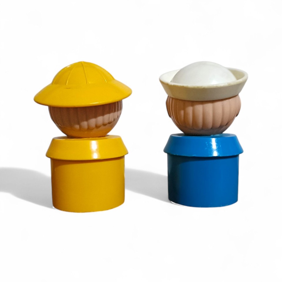 Vintage Tupperware Tuppertoys People Sailor Figures Blue Little People ...