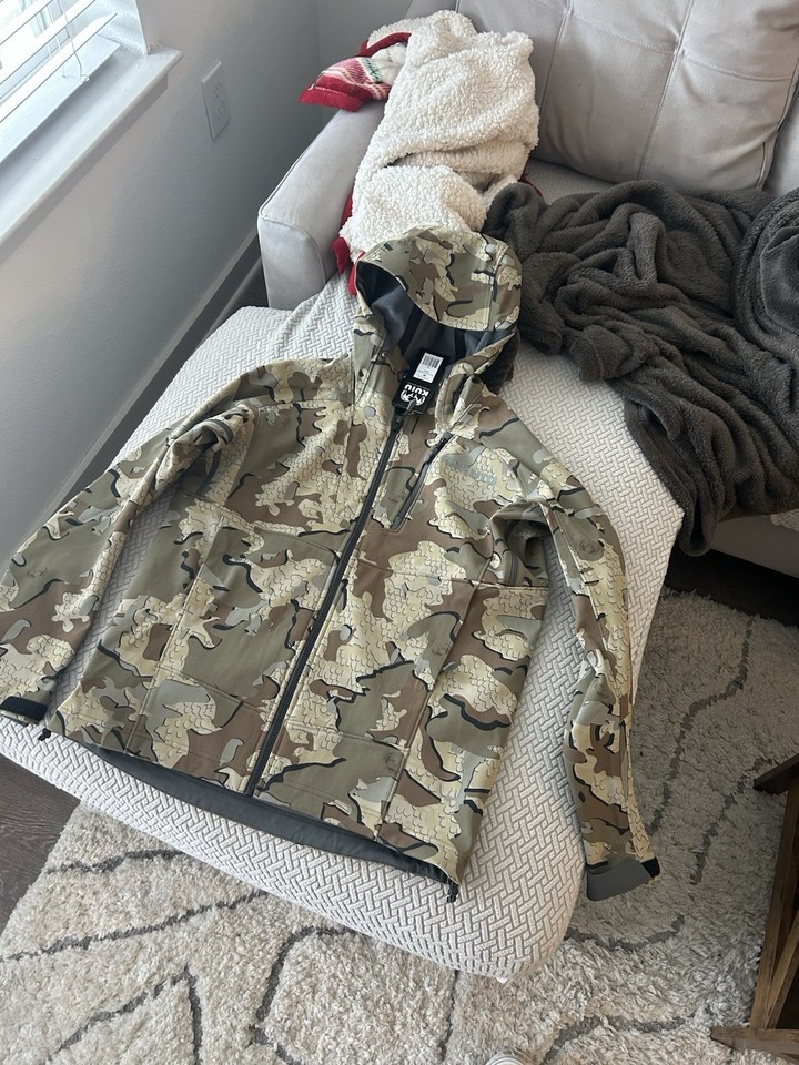 KUIU Hooded Camouflage Jacket Men’s Size M Brown Beige Green | eBay