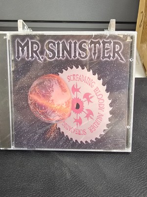 Mr. Sinister - Screaming Bloody Murder SEALED CD 1996 Houston RARE ...