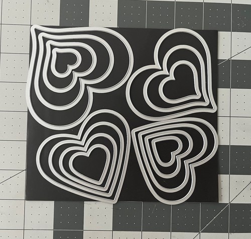 Stampin Up SWEET & SASSY DIES Set of 15 Regular Hearts & Sweethearts ...