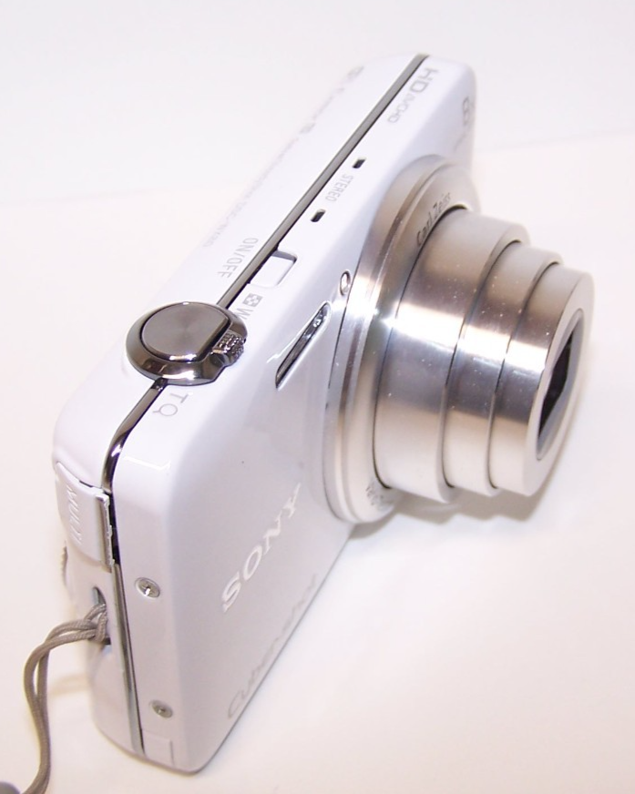 Sony Cyber Shot DSC-WX80 16.2MP Digital Camera White w/ Charger ...