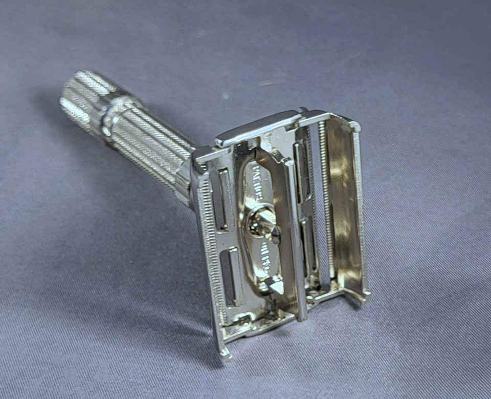 Gillette FATBOY Adjustable Razor - TTO - E-2 - 1959 Model - Very Clean ...