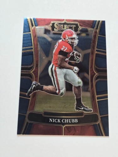 2023 Panini Select Draft Picks #45 * NICK CHUBB * Blue Retail Georgia ...