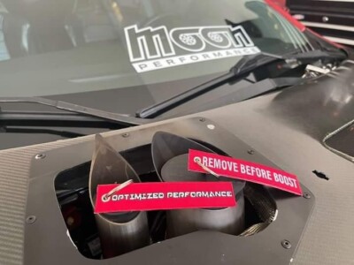 Hood Exit Exhaust Dump Tube Plugs 3" and 1.5" w/Remove Before Boost ...