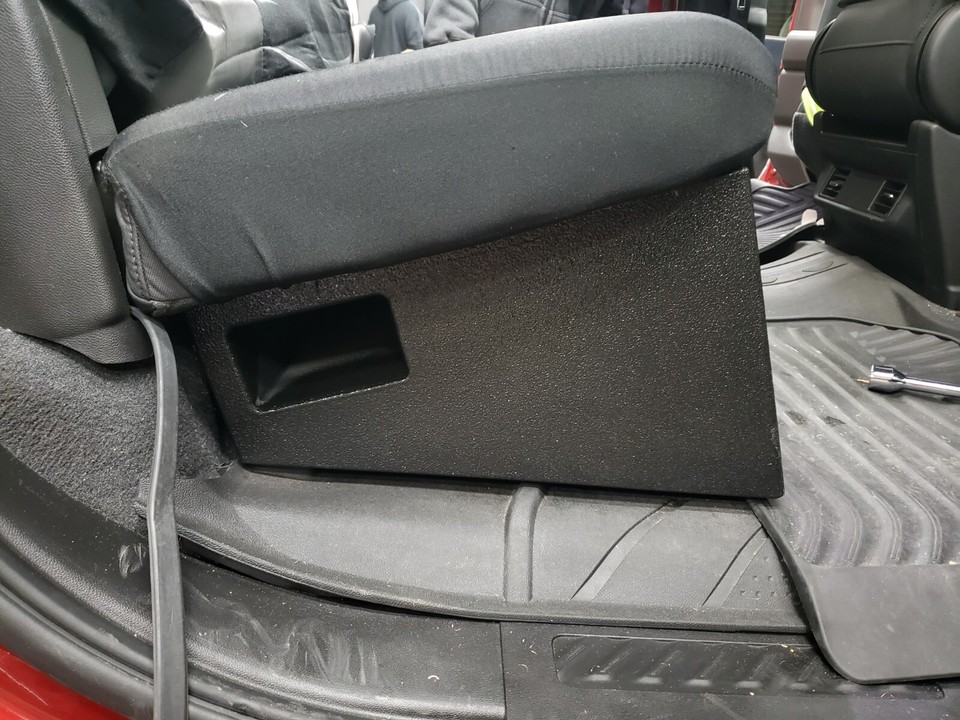 Custom 2019-2026 Gmc Sierra Crew Cab Subwoofer Box Quad 8" SLT SLE AT4 ...