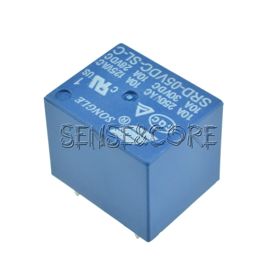 5PCS Mini Power Relay 5V DC SRD-5VDC-SL-C SRD-5VDC-SL-C PCB- | eBay