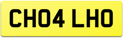 CHLO BARGAIN CAR REG NUMBER PLATE CH04 LHO ALL FEES PAID / CHLOE CLO ...