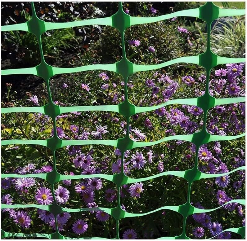 BOEN 4' x 100' Green Temporary Fencing, Mesh Snow Fence, Safety Garden ...