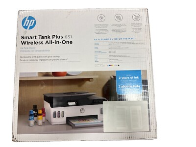 HP Smart Tank Plus 651 Wireless All-In-One Printer 194441263831| eBay