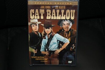 Cat Ballou 1965 DVD 2006 SP ED Jane Fonda Lee Marvin Callan Hickman ...