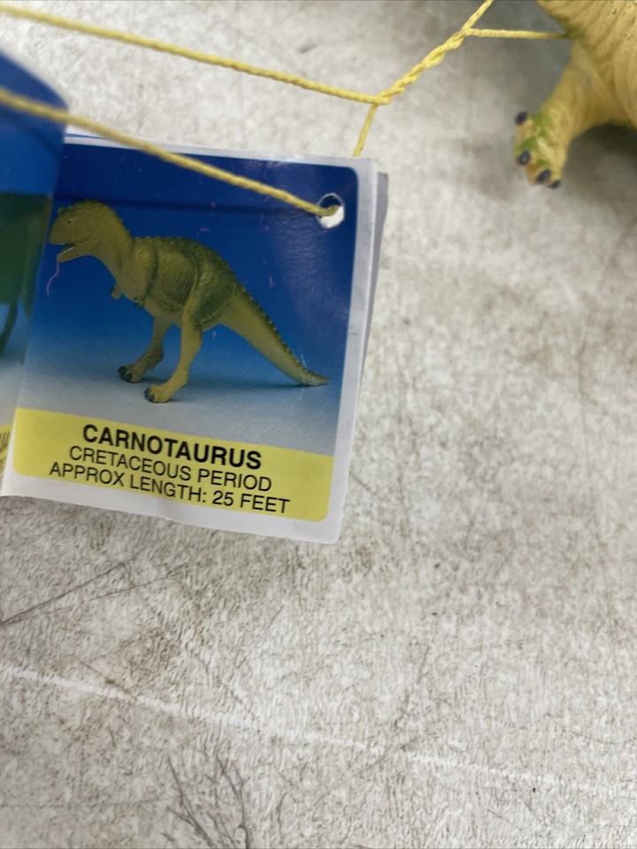 Green Carnotaurus 14x8 New With Tags Jasman | eBay