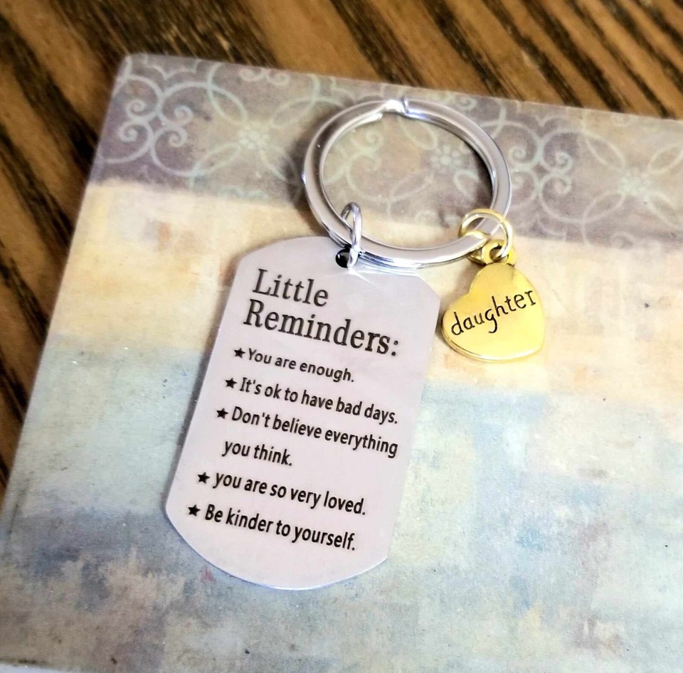 Daughter Keychain, Daughter Inspirational Gift, Daughter Gift, Daughter ...