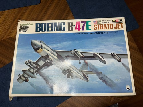RARE Vintage Hasegawa Model Kit JS-23 1:72 Scale Boeing B 47E Stratojet ...