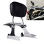 Passenger Backrest Sissy Bar Luggage Rack For Harley Dyna Low Rider ...