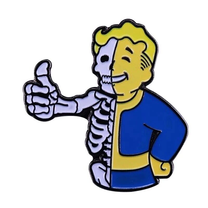 NEW!! Fallout Vault boy Fallout game Pin | eBay NEW!! Fallout Vault boy Fallout game Pin | eBay