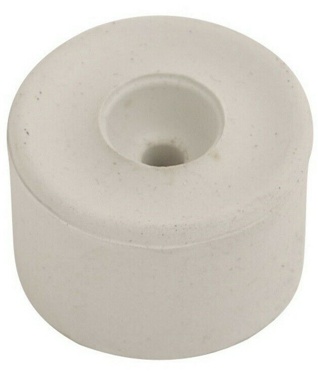 Large Rubber Door Stop Buffer 50mm (2 Inch) Black or White Huge Door ...