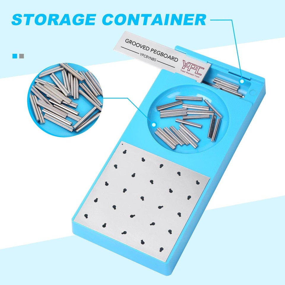 YPCBYNBS Grooved Pegboard for Rehabilitation, Physical Therapy and ...