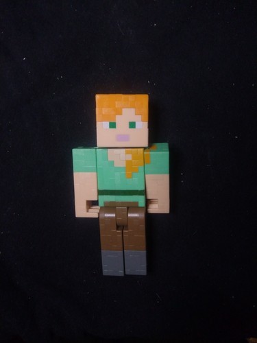 Mattel Minecraft 5” Alex Action Figure toy Loose lifts arms up EUC HTF ...