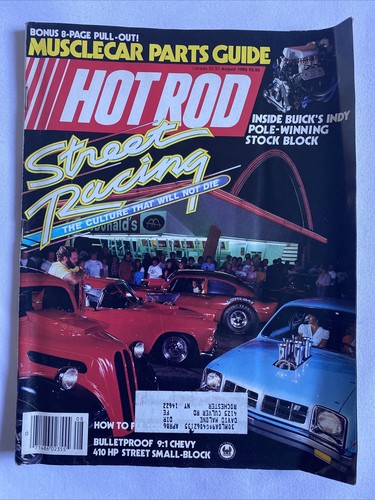 1985 August Hot Rod Magazine Buick V6 Won Pole At Indy 500 This Year ...